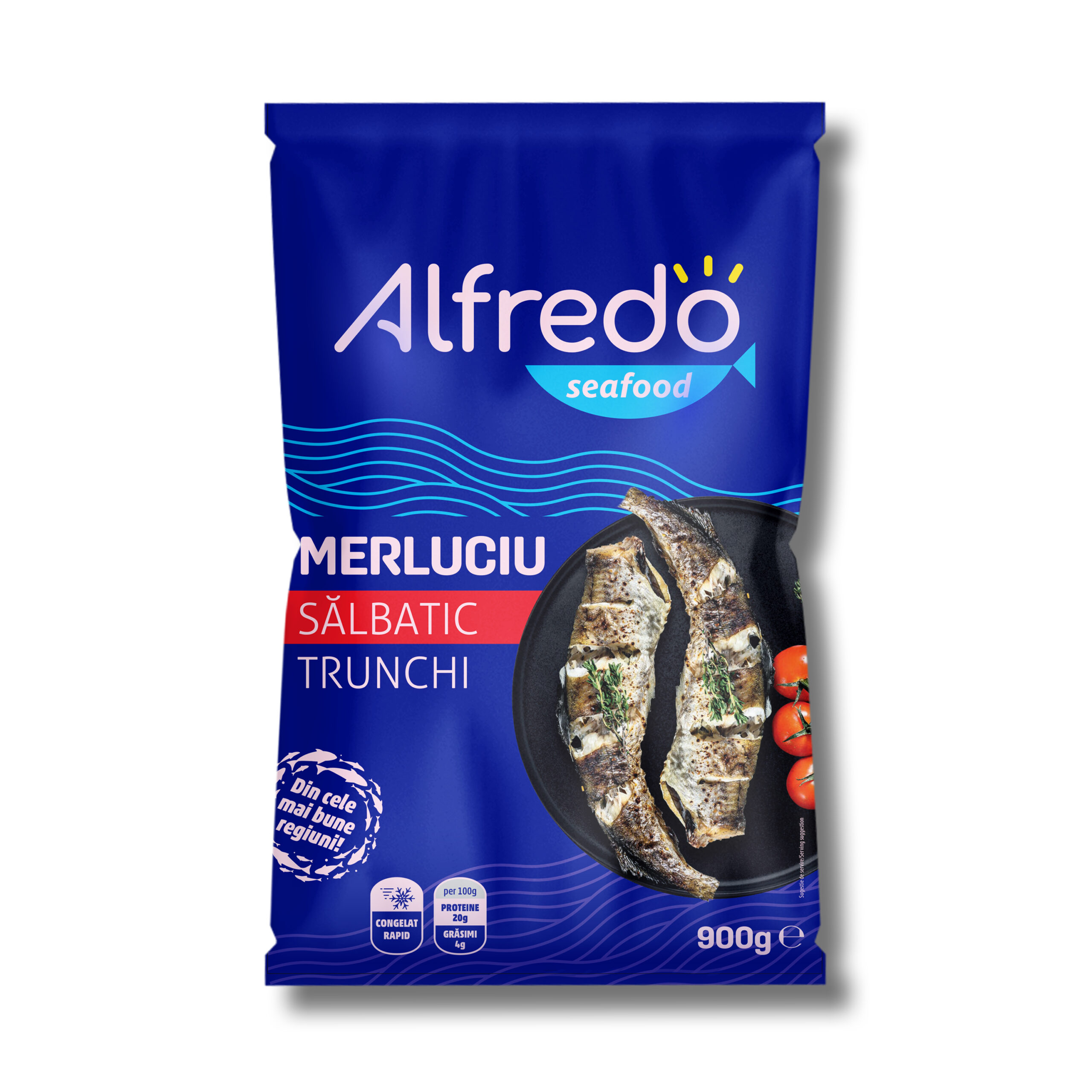 Merluciu Trunchi punga 900g
